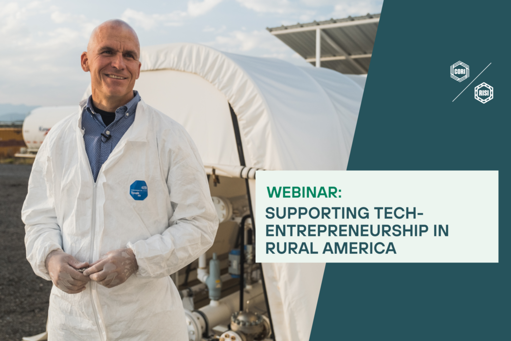 Webinar: Supporting tech entrepreneurship in rural America - Center on ...